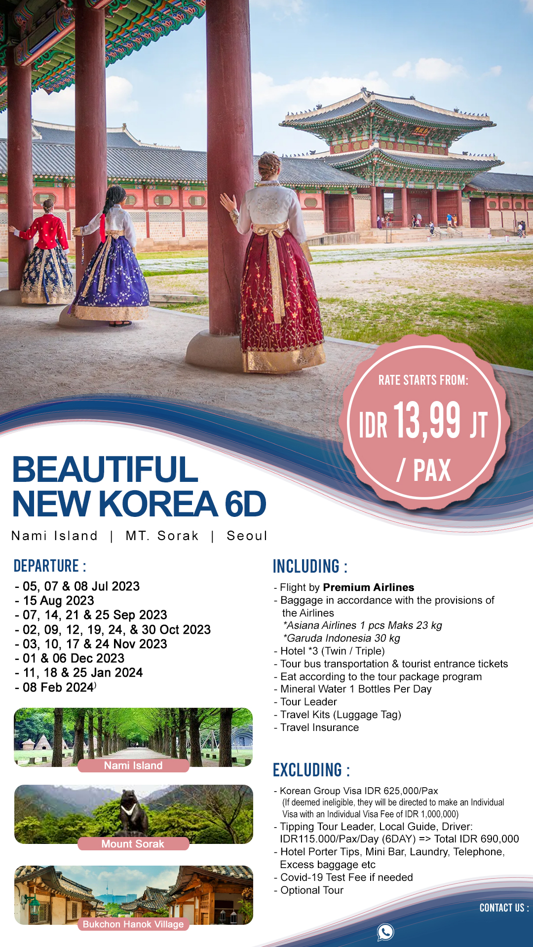 Paket Tour Korea – MGM Travelindo