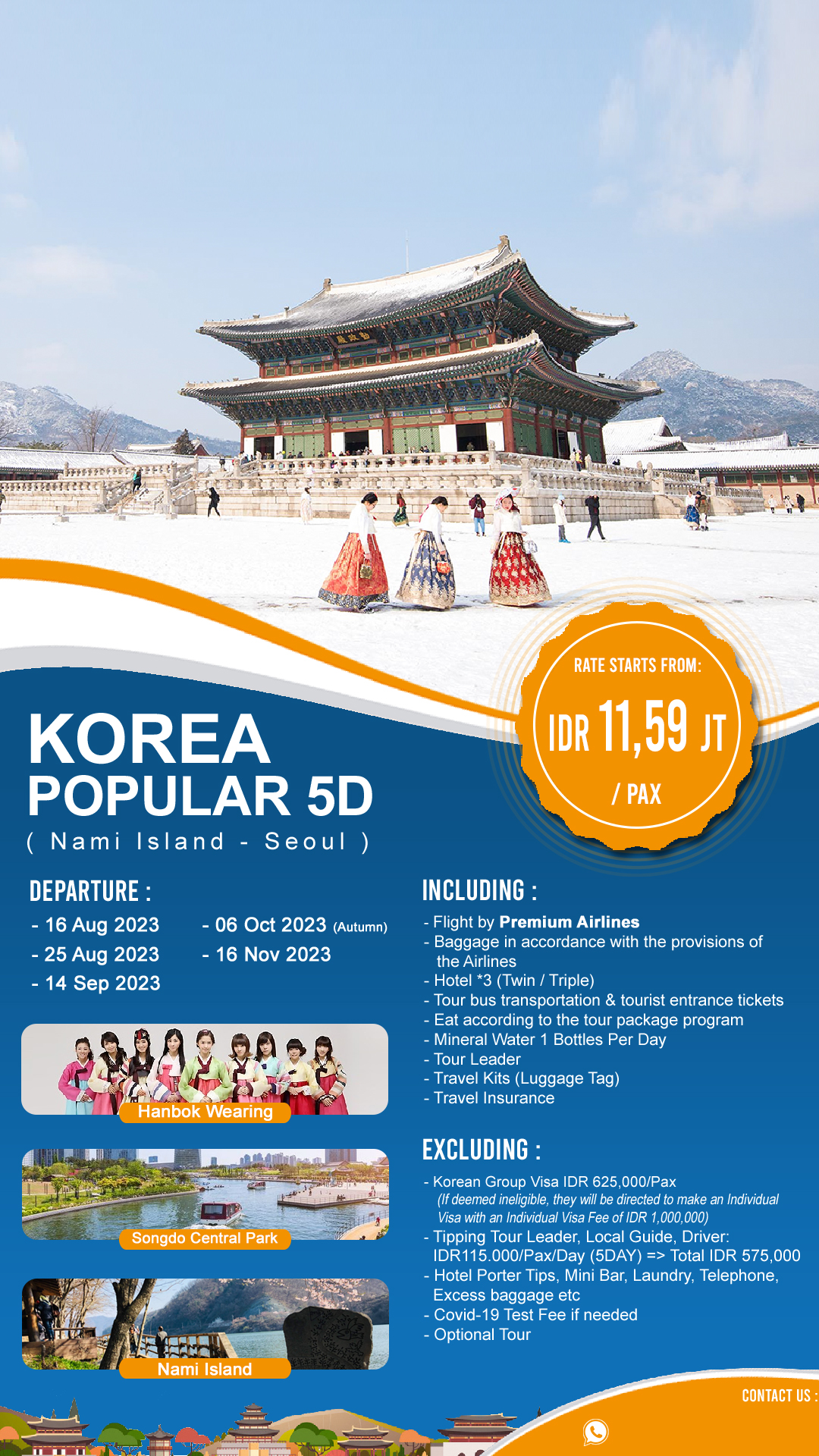 Paket Tour Korea – MGM Travelindo
