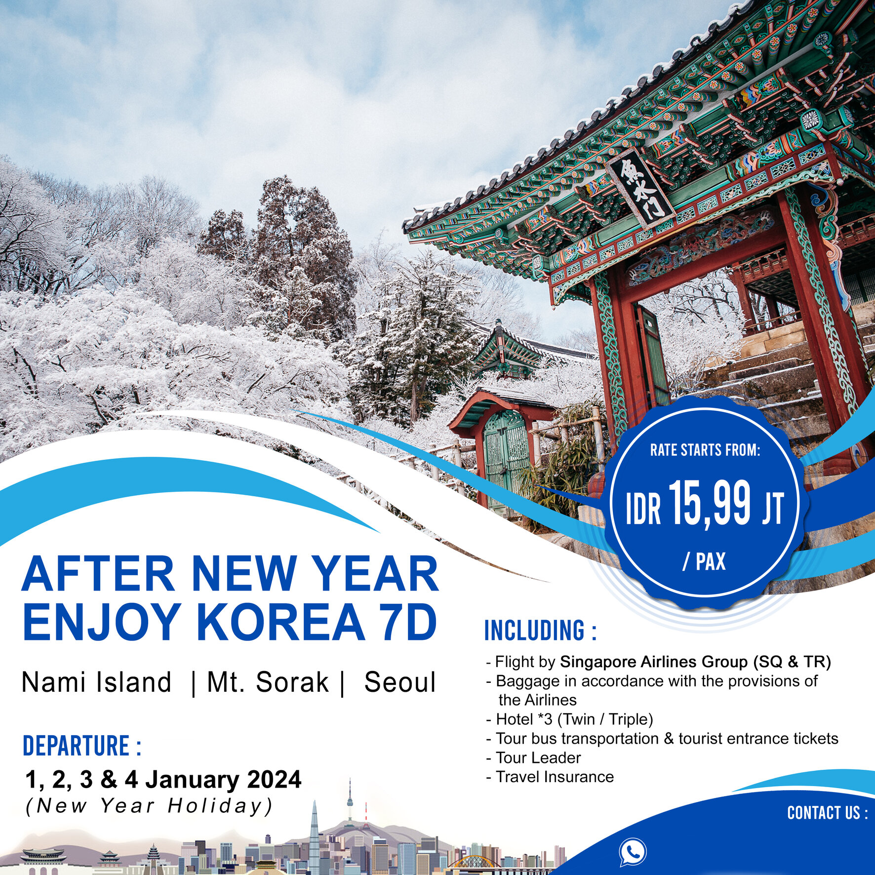 Paket Tour Korea – MGM Travelindo