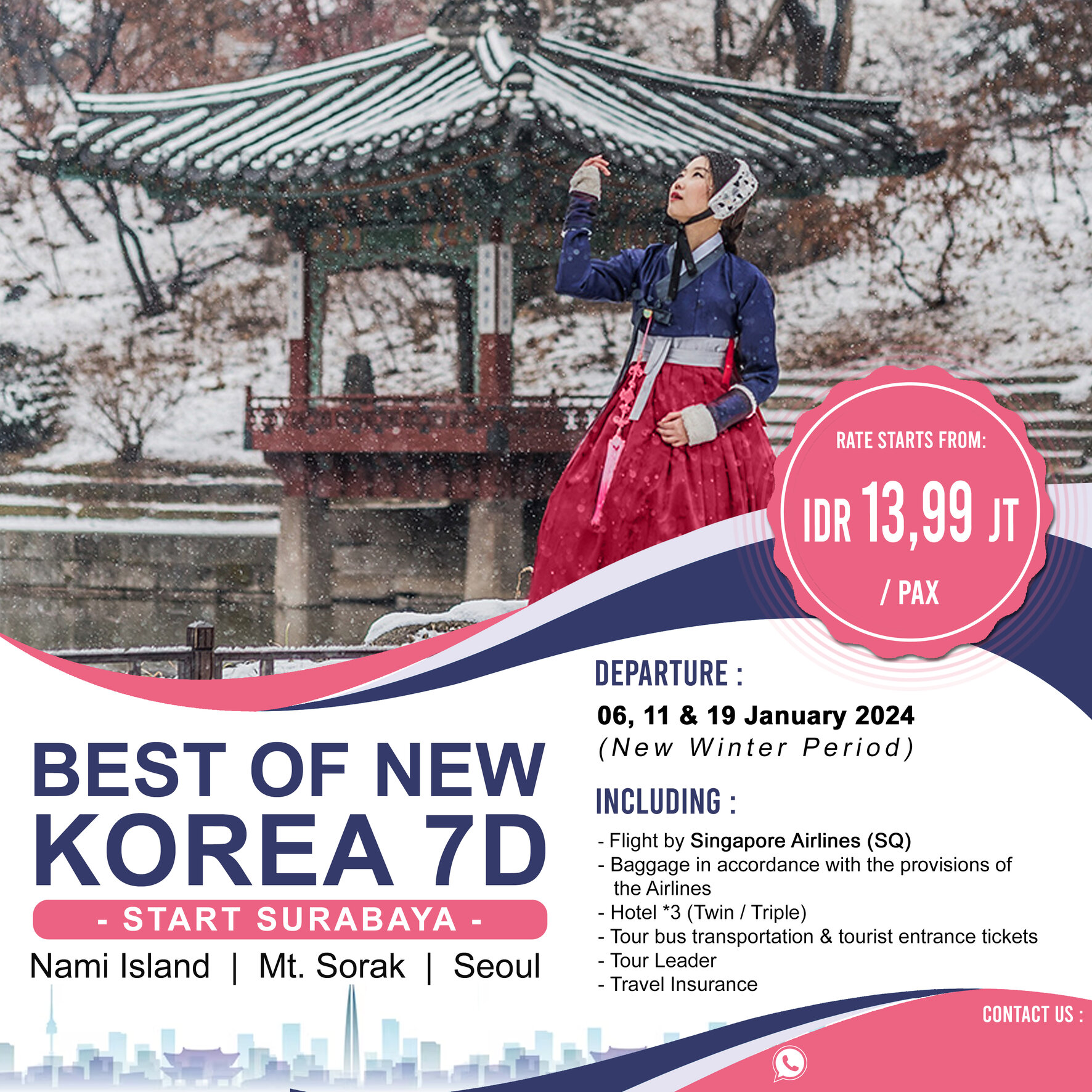 Paket Tour Korea – MGM Travelindo